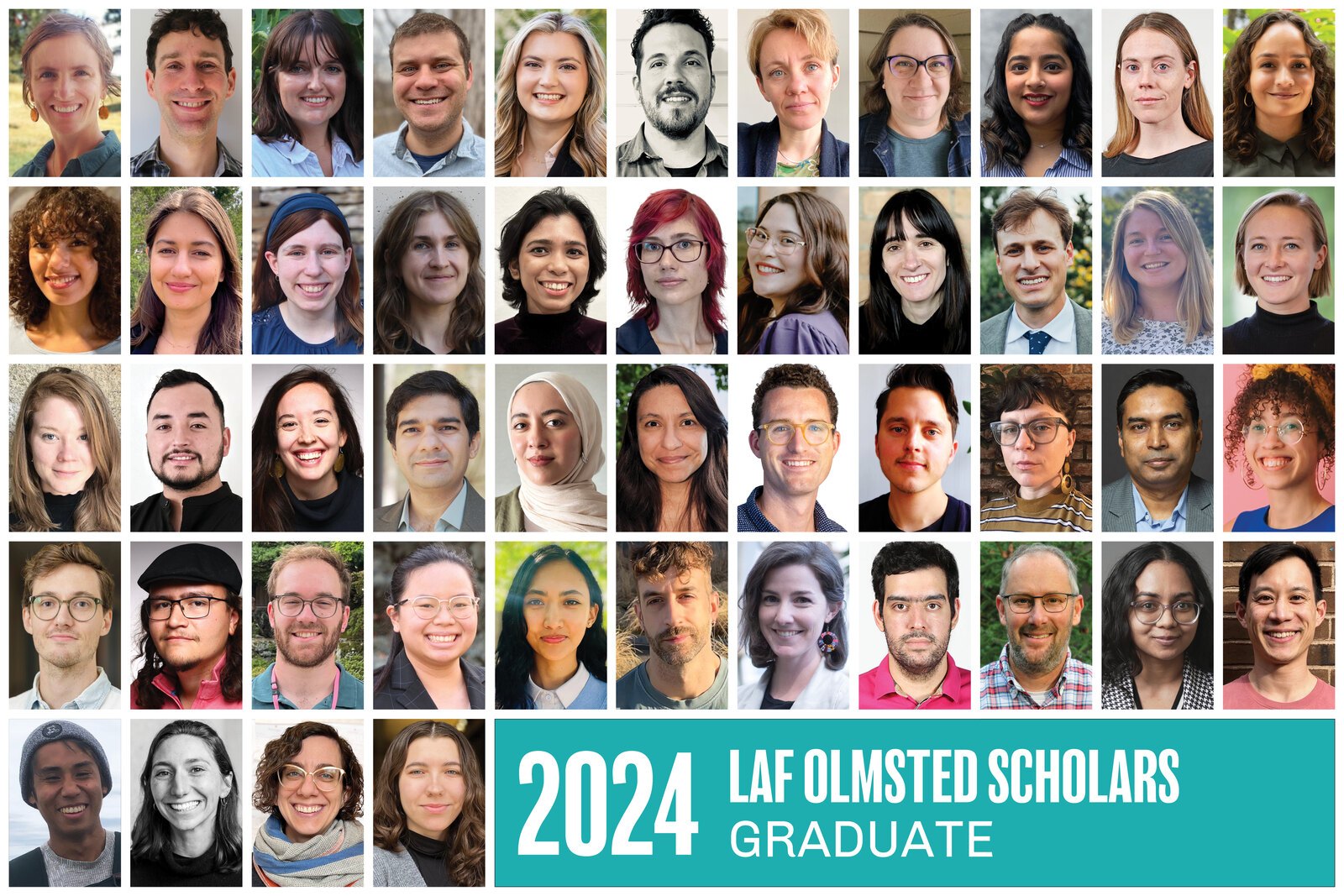 Announcing the 2024 LAF Olmsted Scholars | Landscape Architecture ...