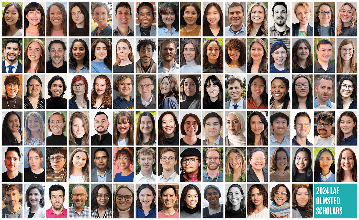 2024 Olmsted Scholars Induction Ceremony | Landscape Architecture ...