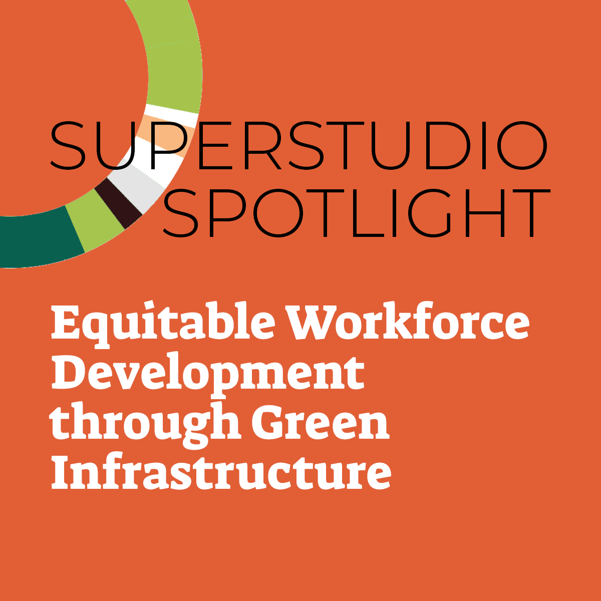 Equitable Workforce Development through Green Infrastructure ...