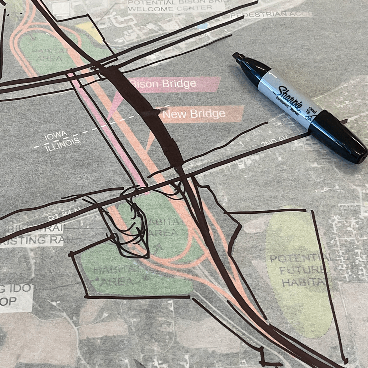 Xtreme LA Generates Design Ideas for Bison Bridge Project | Landscape ...